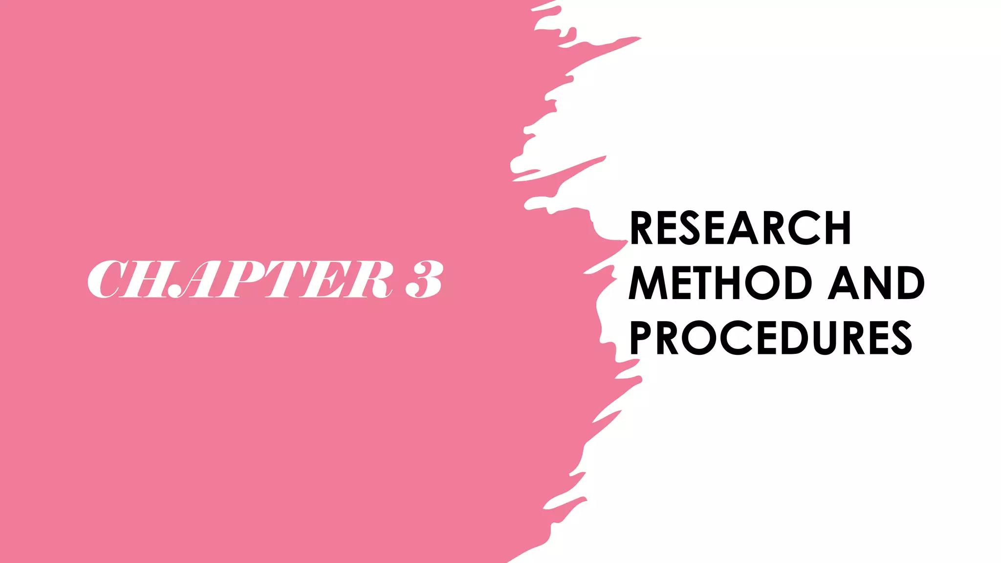 Qualitative Research Chapter 3 g11 Research Method and Procedures | PDF