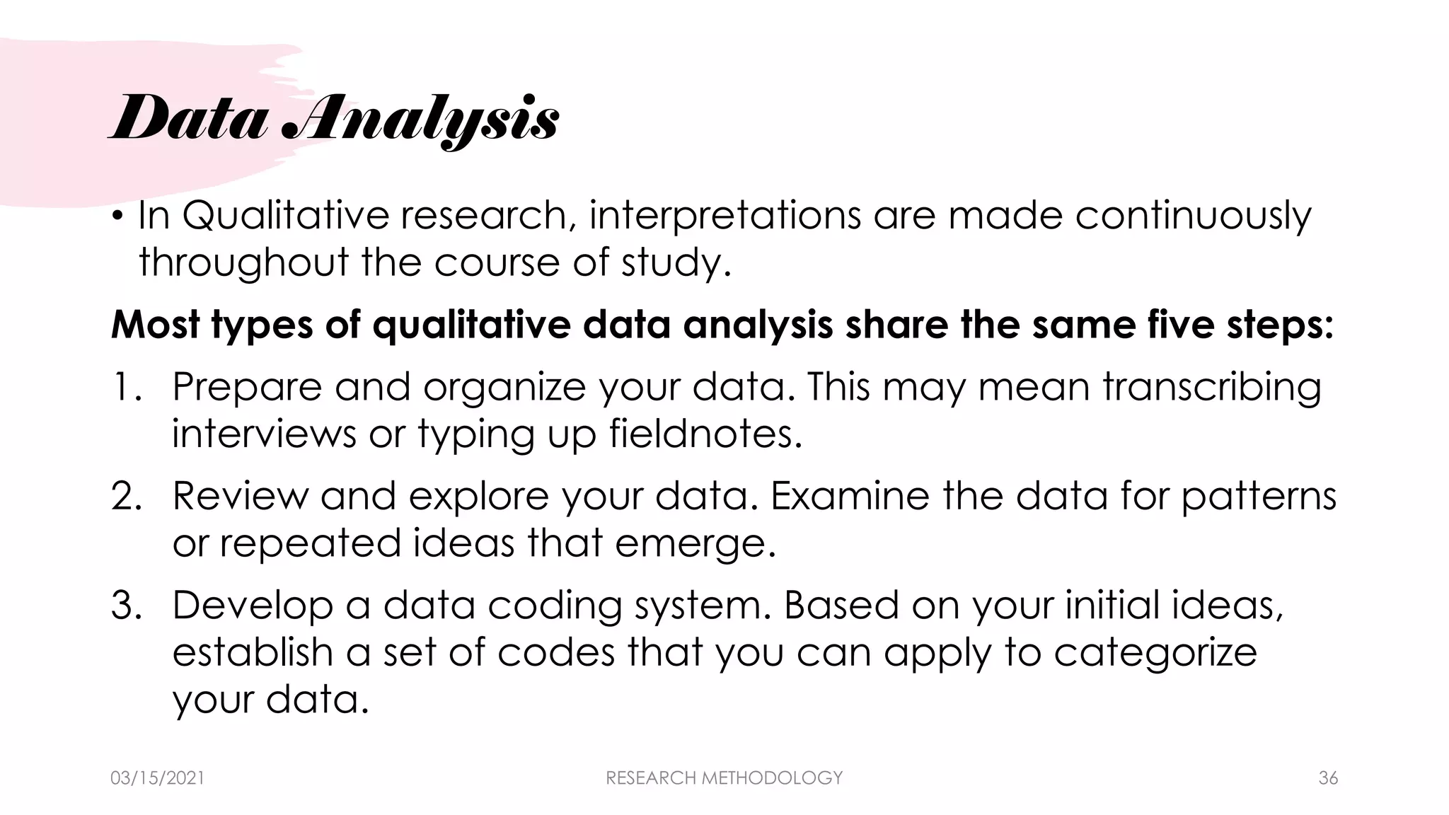 Qualitative Research Chapter 3 g11 Research Method and Procedures | PDF