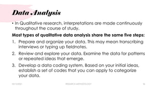 Qualitative Research Chapter 3 g11 Research Method and Procedures | PDF