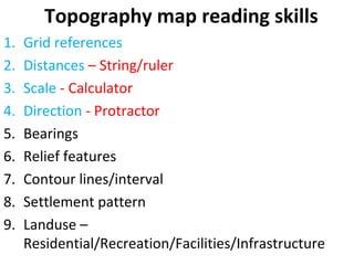 GI - Map skills and hypothesis | PPT