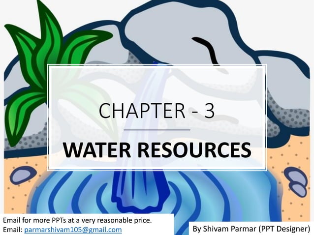 Chapter - 3, Water Resources, Geography, Social Science, Class 10 | PDF ...