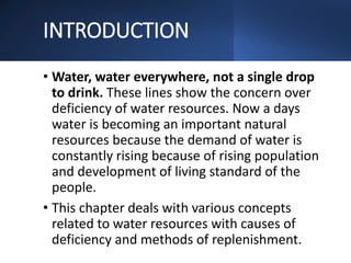Chapter - 3, Water Resources, Geography, Social Science, Class 10 | PDF