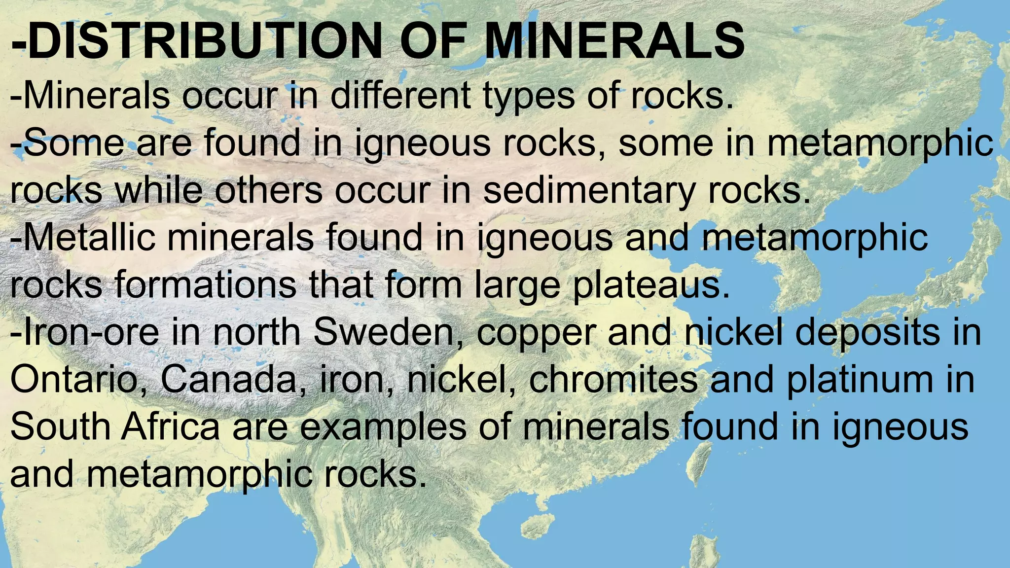 Class 8 Chapter 3 minerals and power resources geography slide show | PDF