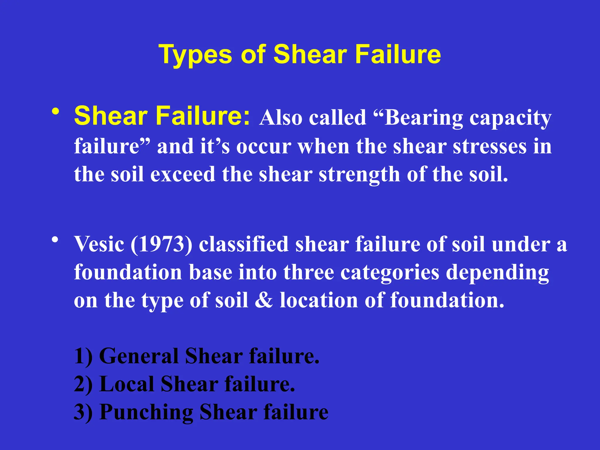 Chapter Three Geotechnical Engineering Design 1, Bearing Capacity of ...