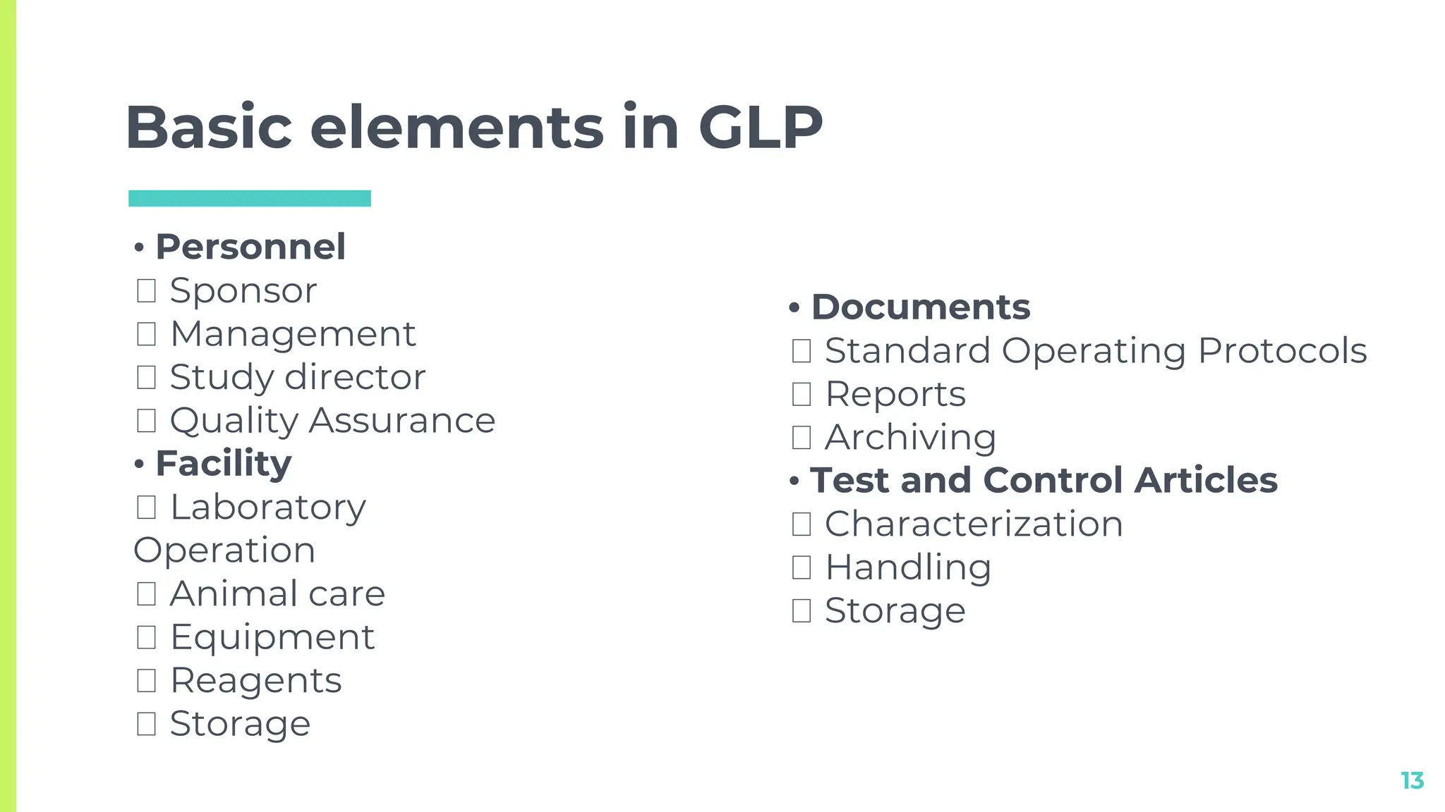 Good Laboratory Practices Pharmaceutical Quality Assurance | PPTX