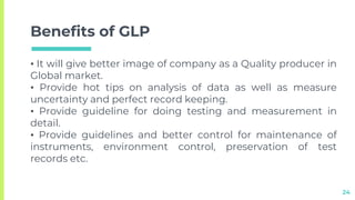 Good Laboratory Practices Pharmaceutical Quality Assurance | PPTX