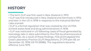Good Laboratory Practices Pharmaceutical Quality Assurance | PPTX