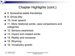 Chapter 3 Preschool Years | PPT