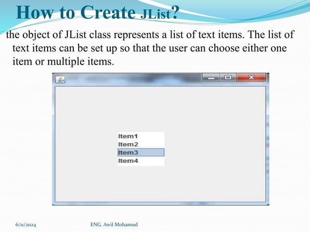 chapter 3 GUI Netbean graphic user .pptx | Programming Languages | Computing