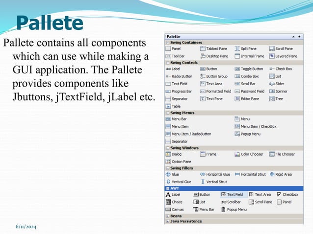 chapter 3 GUI Netbean graphic user .pptx chapter 3 GUI Netbean graphic user .pptx