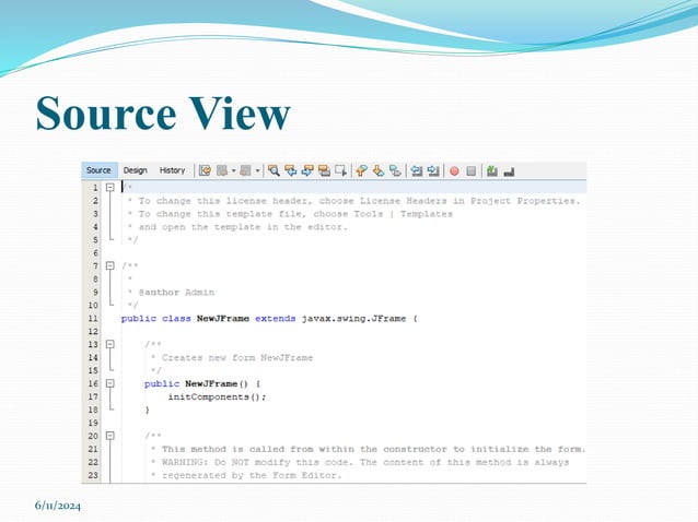 chapter 3 GUI Netbean graphic user .pptx | Programming Languages | Computing