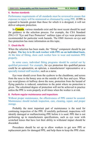 5203 Disaster and Climate Resilience, Occupational Health and Safety | PDF