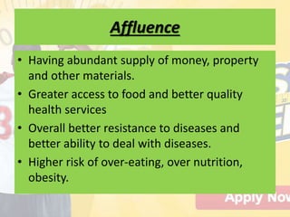 Chapter 3 health and diseases content slides part 2 | PPT