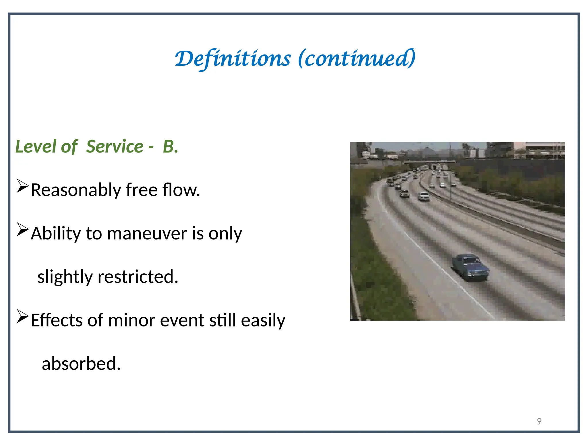 Chapter3 Highway Capacity and Level Of Service.pptx