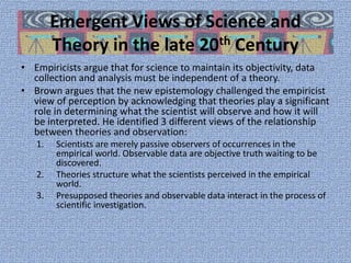 Chapter 3 history and philosophy of science | PPTX