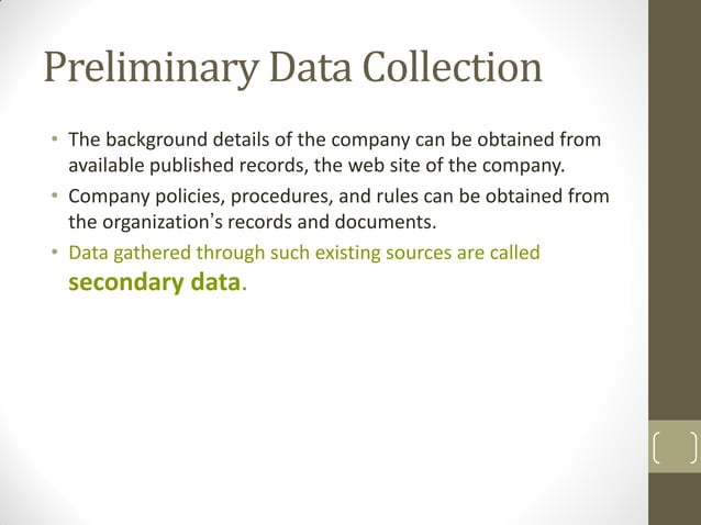 Chapter 3 The Research Process: The broad problem area and defining the ...