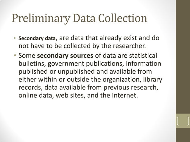Chapter 3 The Research Process: The broad problem area and defining the ...