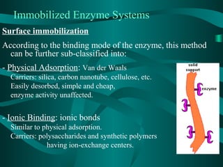 Chapter 3 immobilized enzymes | PPT
