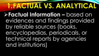 Chapter 3_ Information Literacy.pdf | Internet for Beginners | Internet