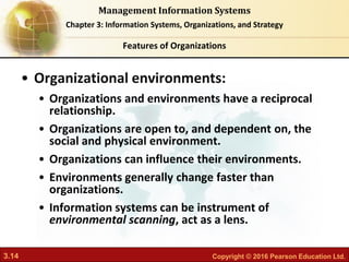 Chapter 3 information systems organizations and strategy | PDF