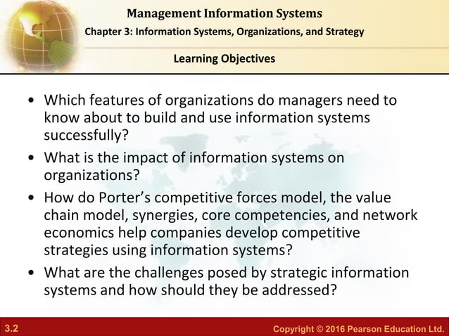 Chapter 3 information systems organizations and strategy | PDF | Business Administration | Business