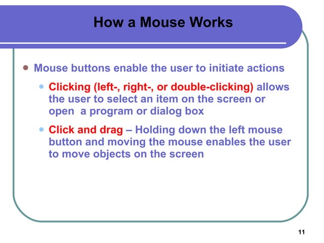 Chapter 3 input and output devices | PPT