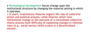 Chapter 3 institutional change.pptx YADN | PPTX