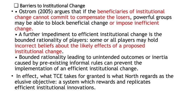 Chapter 3 institutional change.pptx YADN | PPTX