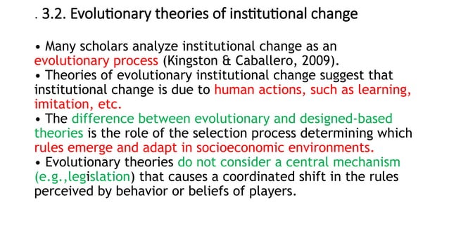Chapter 3 institutional change.pptx YADN | PPTX