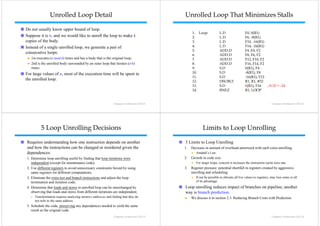 Chapter 3 instruction level parallelism and its exploitation | PDF