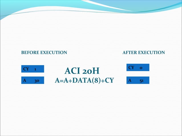 INTEL 8085 DATA FORMAT AND INSTRUCTIONS | PDF