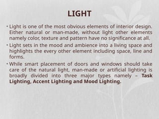 Chapter 3 Interior Designing.pptxbhjjjjjj | PPTX