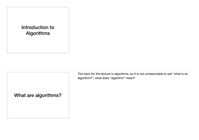 Chapter 3 Introduction To Algorithms Handouts With Notes Ppt