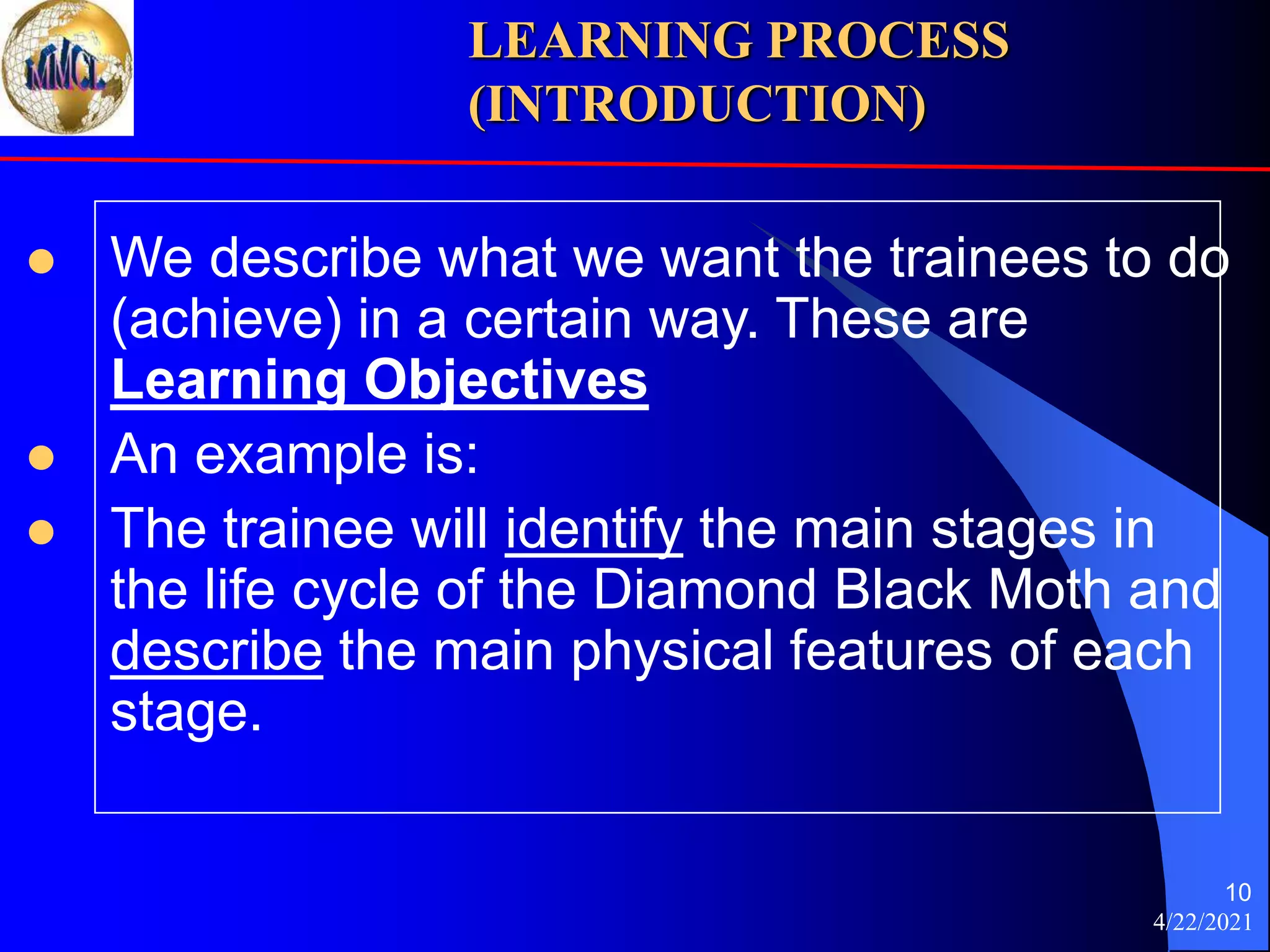 CHAPTER 3 INTRODUCTION TO LEARNING PROCESS | PPT