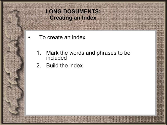 TID Chapter 3 Introduction To Word Processing | PPT | Desktop Publishing | Computer Software and ...