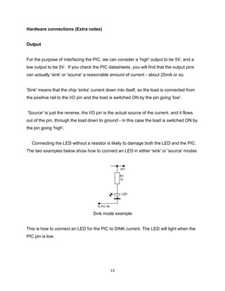 Embedded system (Chapter 3) io_port_programming | PDF