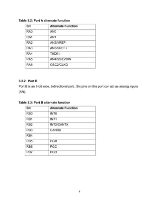 Embedded system (Chapter 3) io_port_programming | PDF