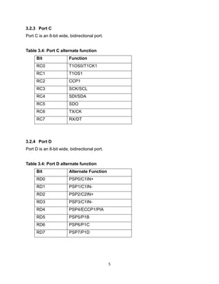 Embedded system (Chapter 3) io_port_programming | PDF