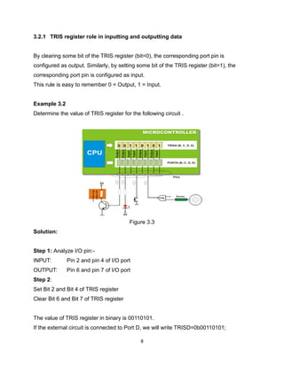 Embedded system (Chapter 3) io_port_programming | PDF
