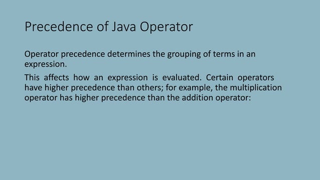 Chapter 3 java | PPTX