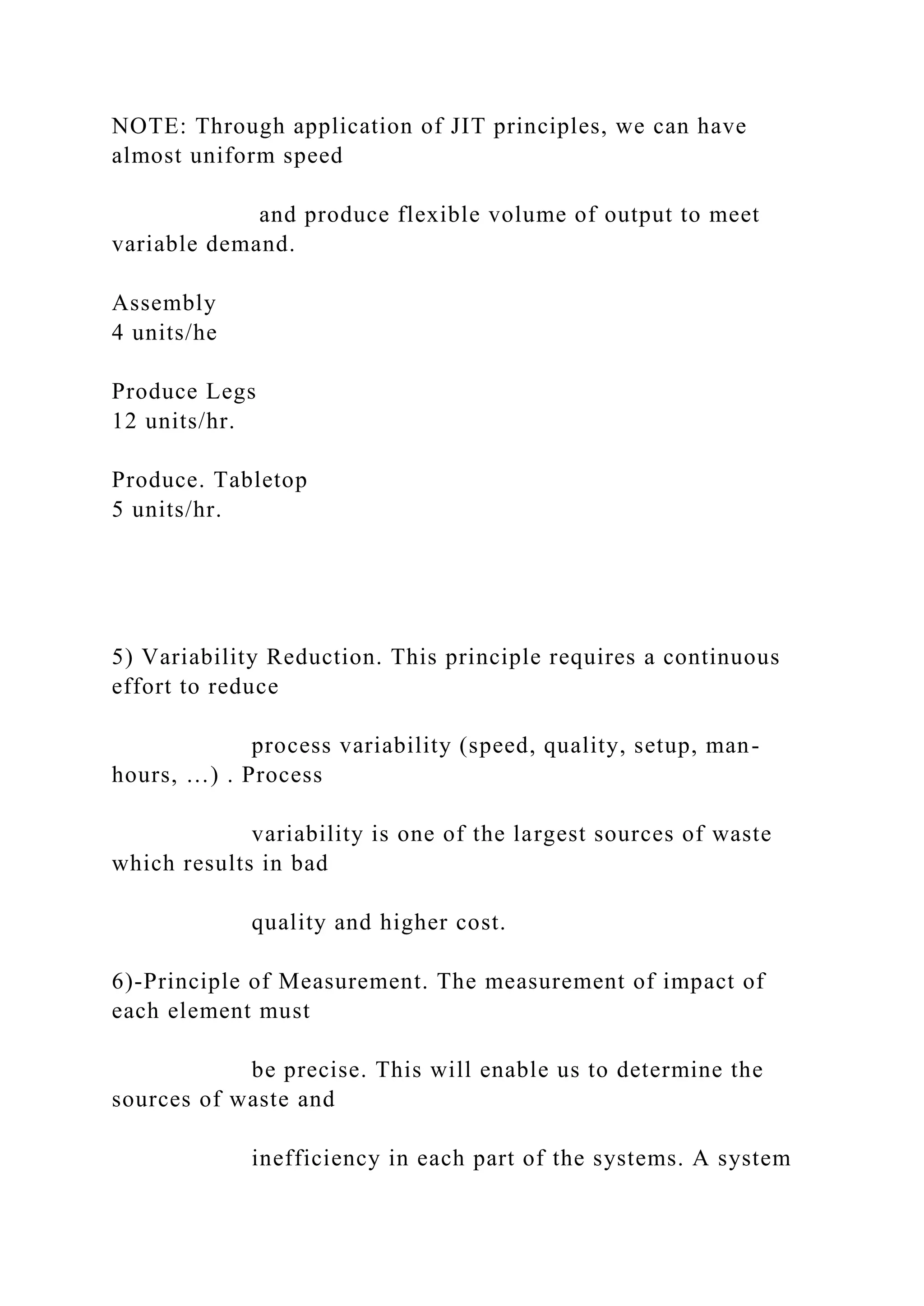 Chapter 3 JIT, Value Added and Waste .docx