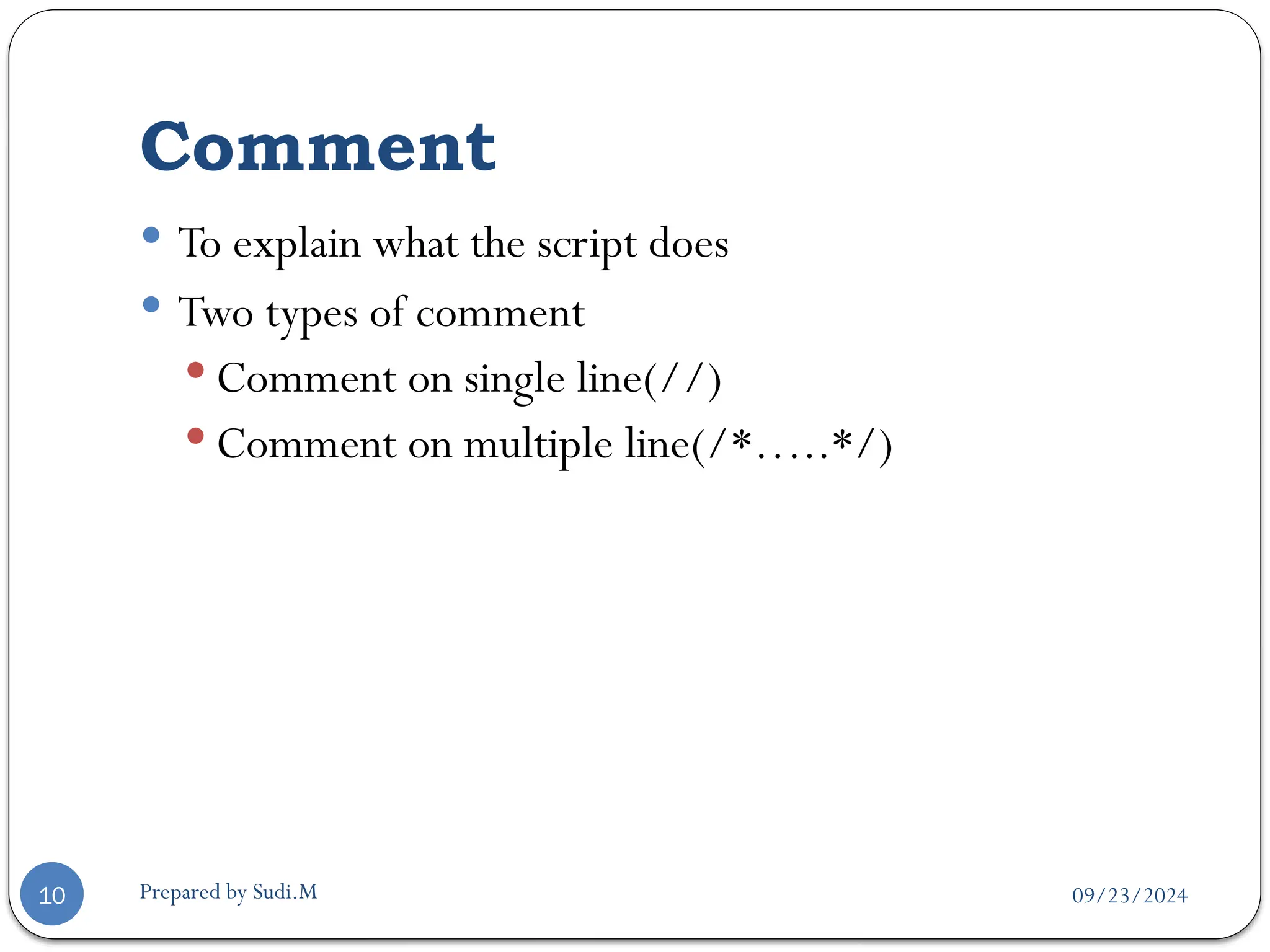 Chapter 3 INTRODUCTION TO JAVASCRIPT S.pptx | Web Development | Internet