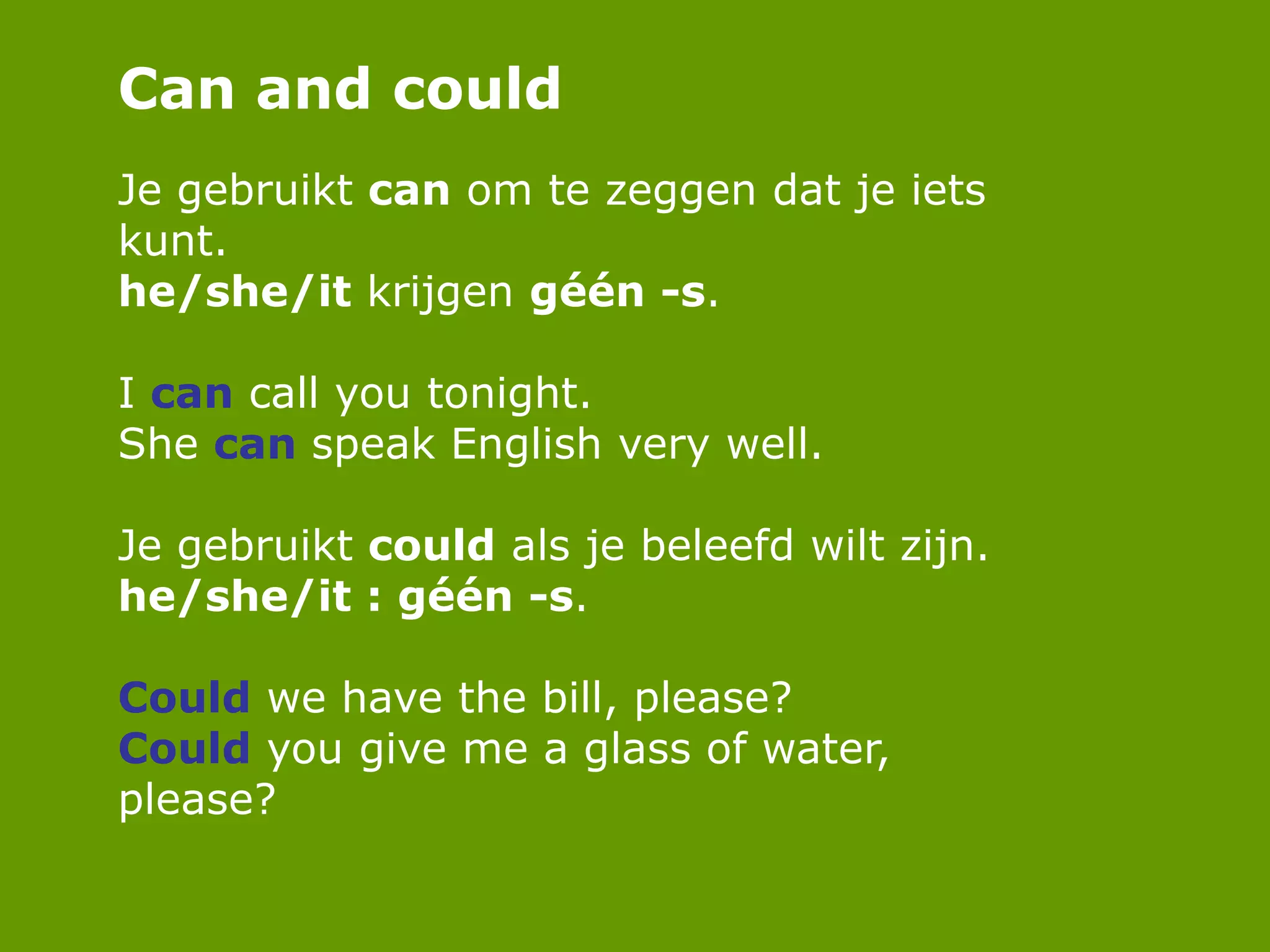 Chapter 3 (klas 1th) | PPT