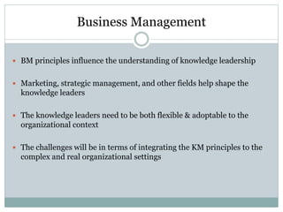Knowledge Leader | PPTX