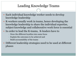 Knowledge Leader | PPTX