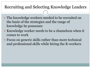 Knowledge Leader | PPTX