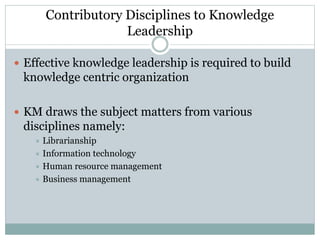 Knowledge Leader | PPTX