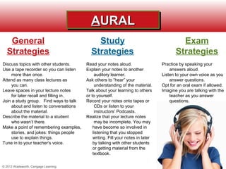 Chapter 3 learning styles | PPT
