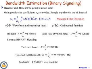Chapter3_Lect4 Digital Signaling for digital comm | PPT