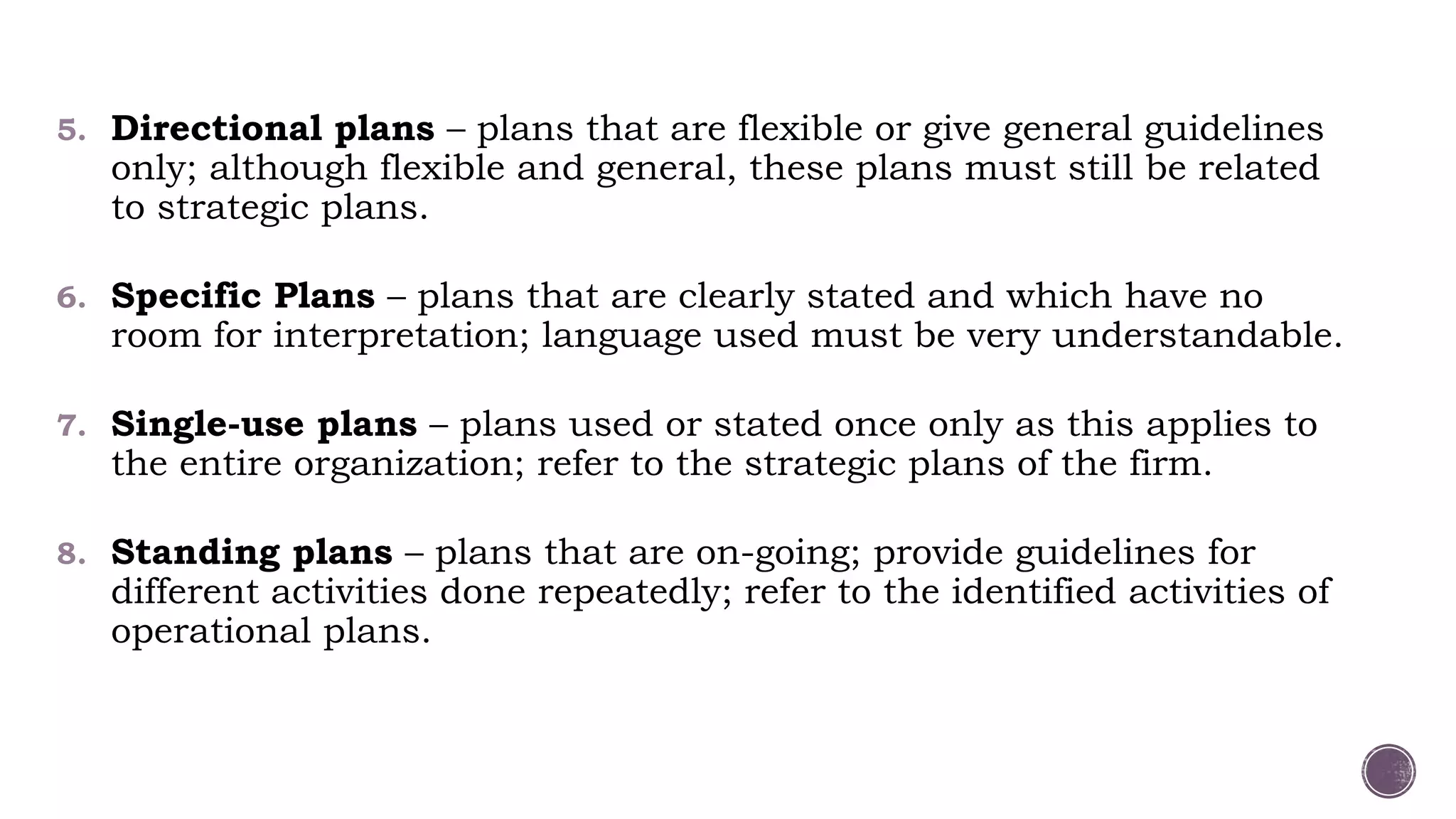 Chapter 3 - Planning | PPTX